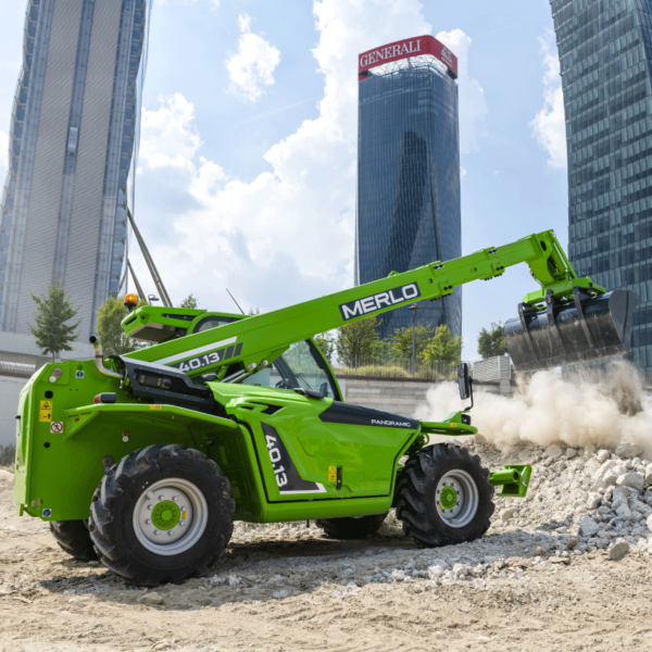 Merlo Panoramic 40.13 Manipulador Telescópico Estabilizado Telehandler ...